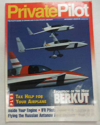 Private Pilot Magazine Evolution Of The New Berkut December 1992 FAL 0 ...