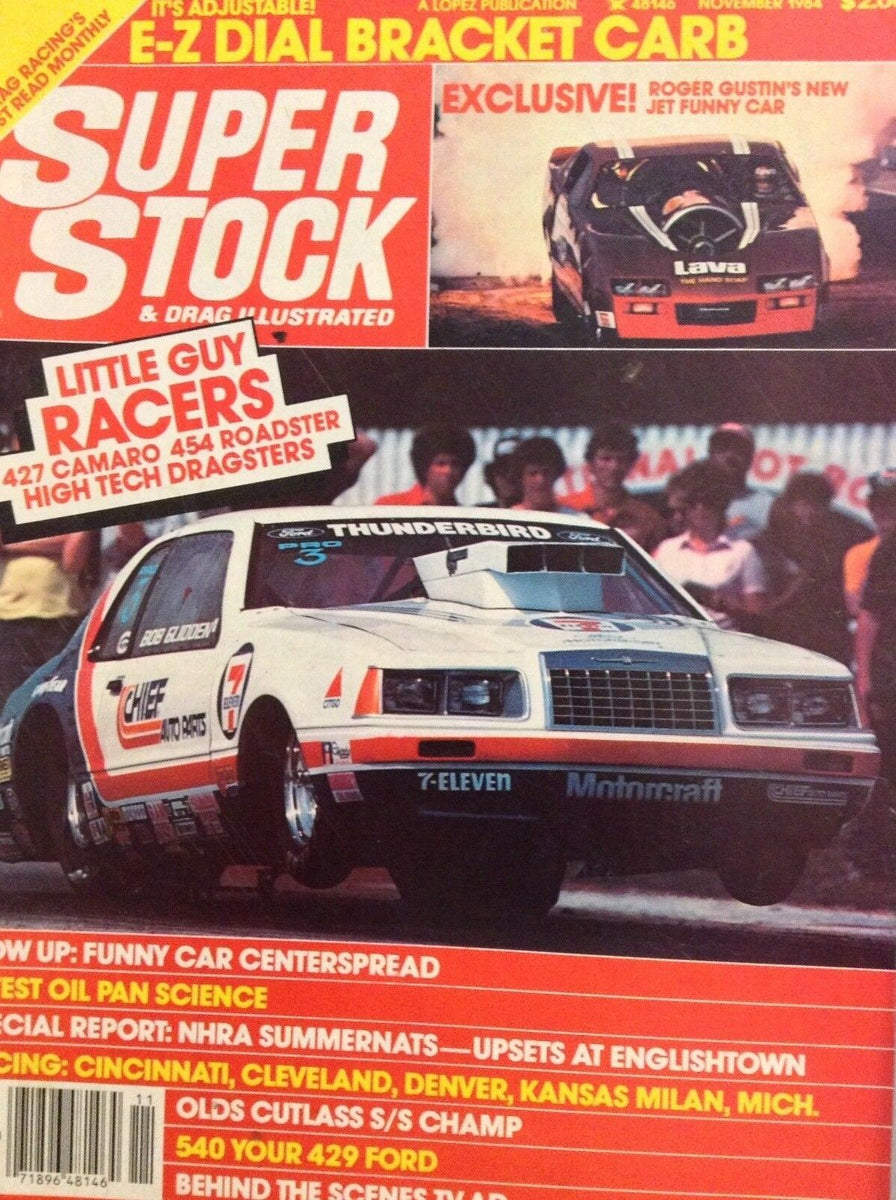 Super Stock Magazine 427 Camaro 454 Roadster November 1984 013118nonrh ...
