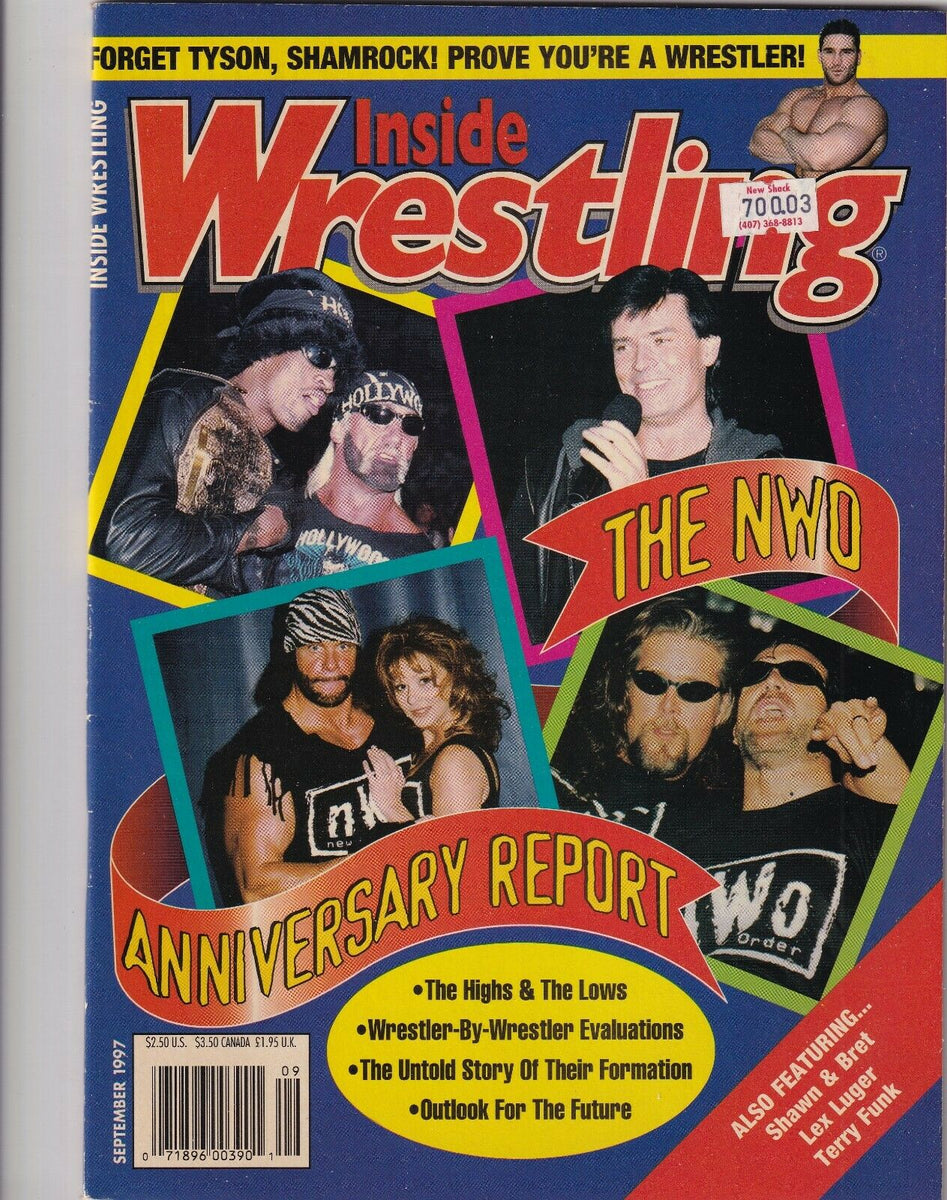 Inside Wrestling Magazine Hulk Hogan Randy Savage September 1997 06031 ...